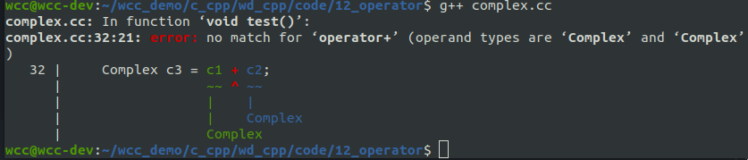 cpp-13-运算符重载 | wcc的博客